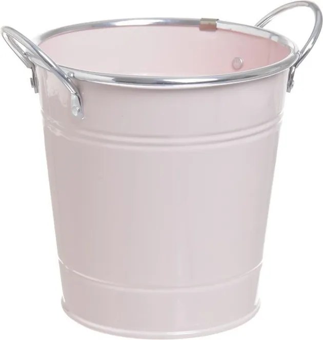 Kyblíček s oušky – růžové 13 cm