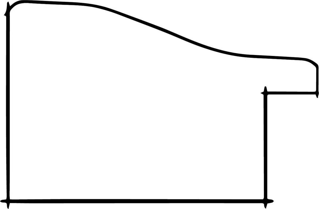 DANTIK - Zarámované zrcadlo - rozměr s rámem cca 50x100 cm z lišty NEVIS šedá (3053)