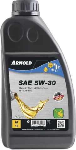 ARNOLD (Stanley Black & Decker) Arnold SAE 5W-30 4-taktní olej pro zimní provoz, 1l
