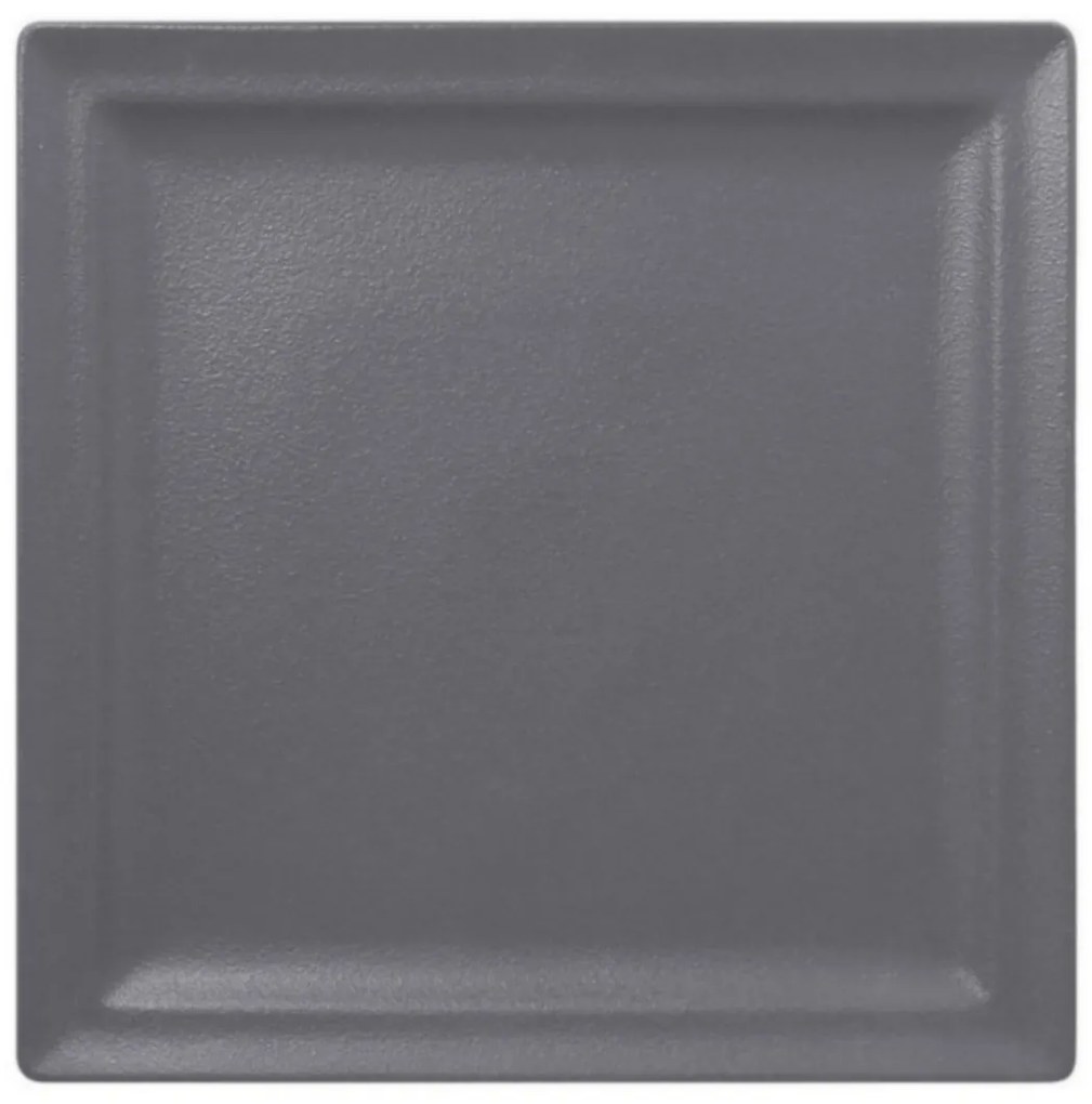 Talíř mělký čtvercový 30cm šedá (NFCLSP30GY), Rak Porcelain