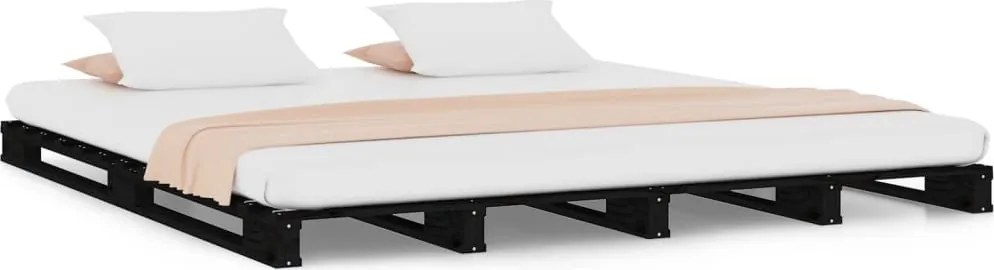 vidaXL Postel z palet 120 x 200 cm masivní borové dřevo [821389] Barva: medová hnědá