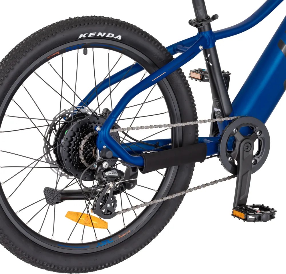 Juniorské elektrokolo inSPORTline ISL Savager 360 Wh 24" - model 2026 13" (130-155 cm) Racer Blue