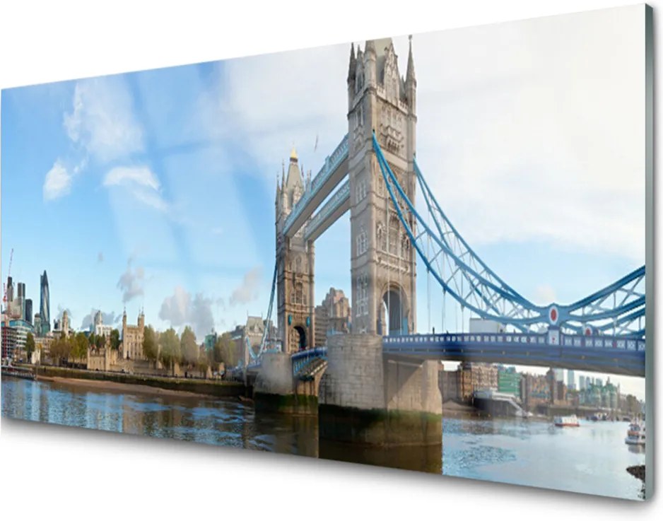 Skleněný obraz Most Londýn Architektura
