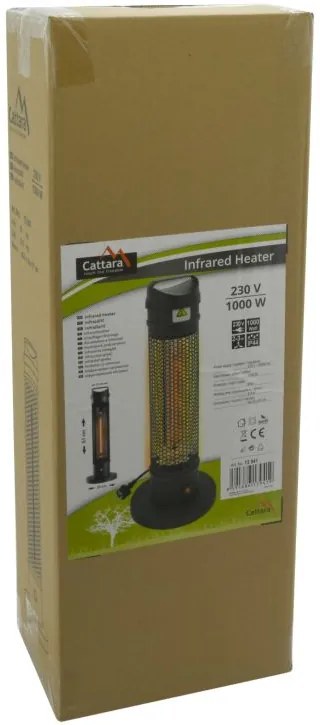 Cattara 93291 Infrazářič 1000W 230V na podlahu