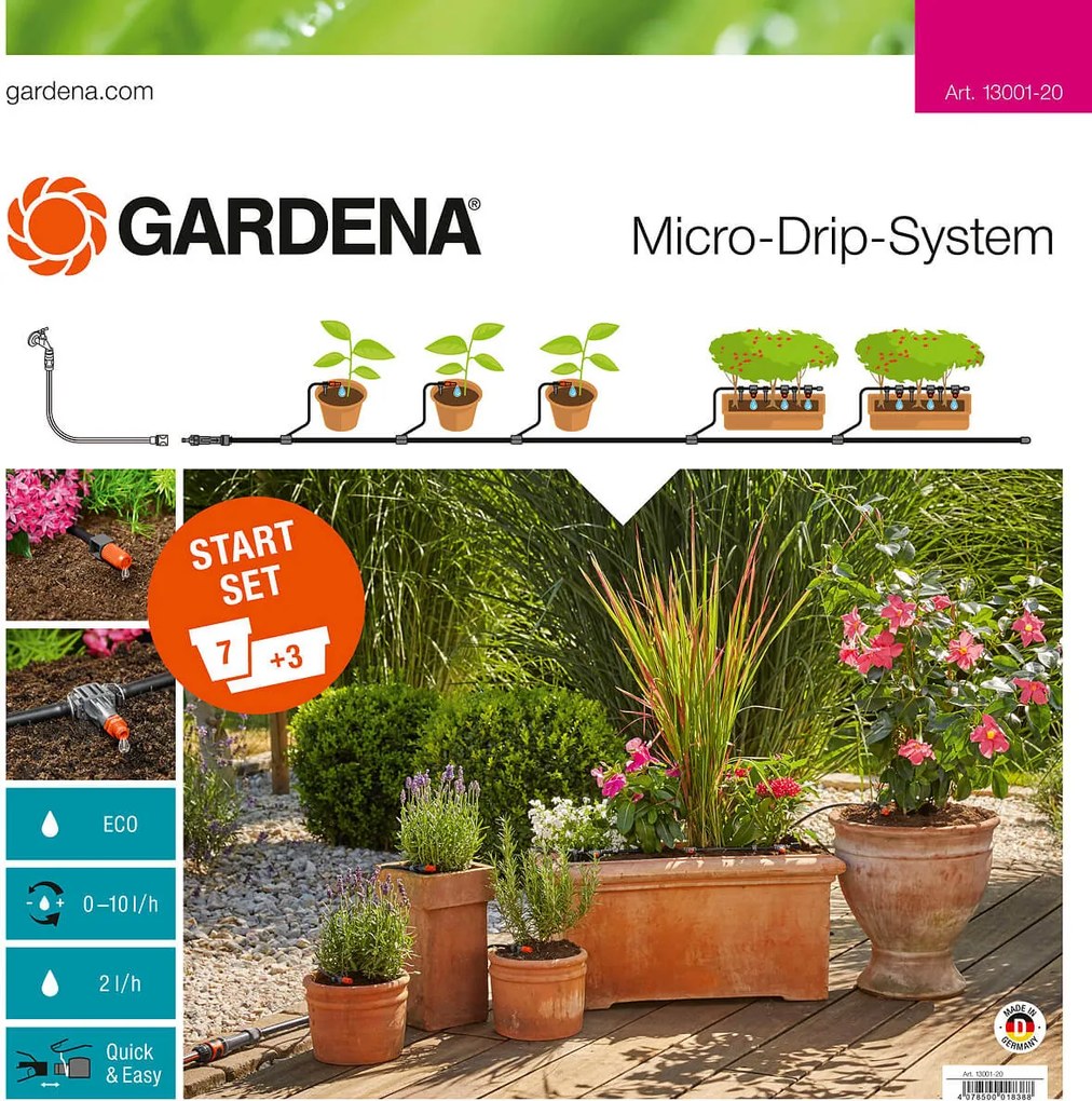 GARDENA Germany GARDENA - startovací sada pro rostliny v květináčích M