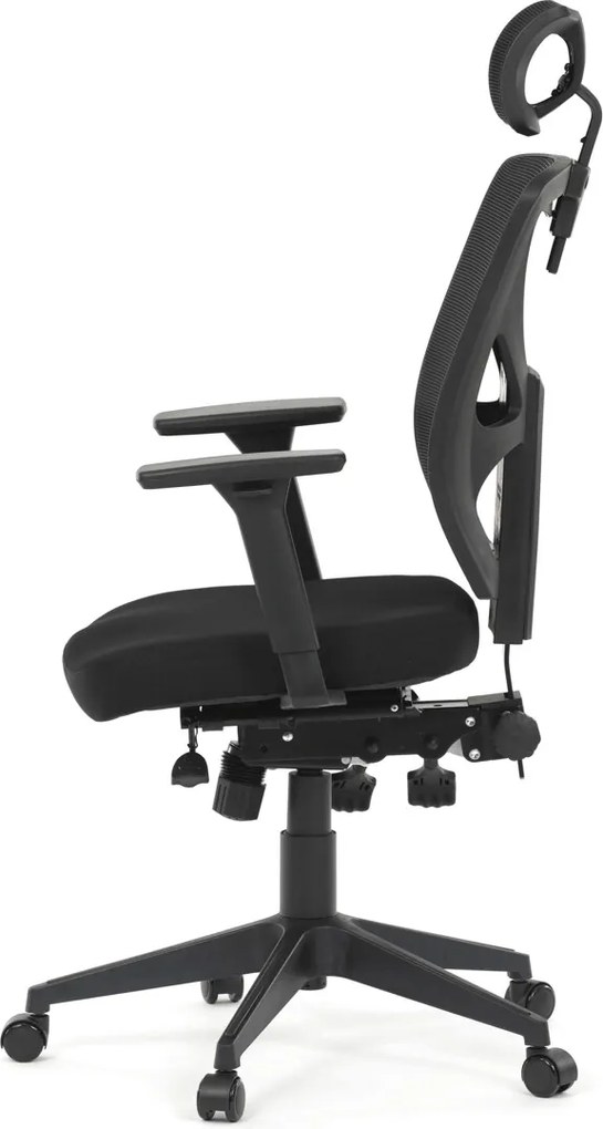 Ergonomická kancelářská židle EVRON - černá síťovina