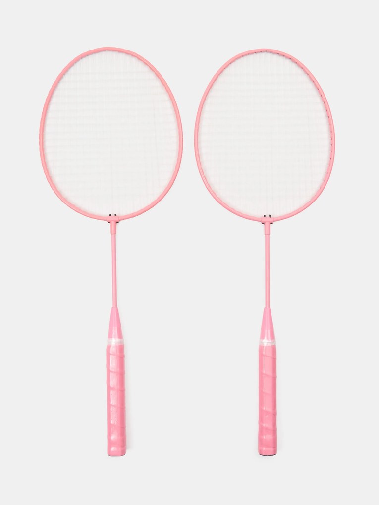 Sinsay - Sada badmintonových raket 2 pack - růžová