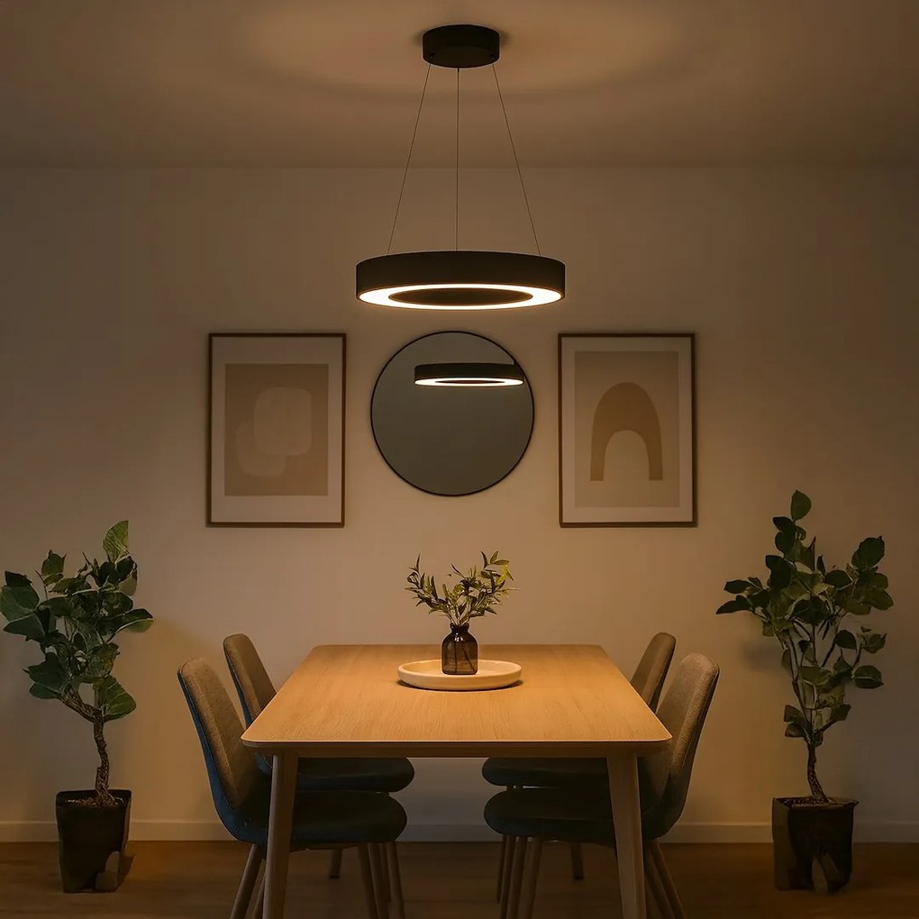 Závěsné LED svítidlo Union, 1x LED 40w, 3000-6000k, b