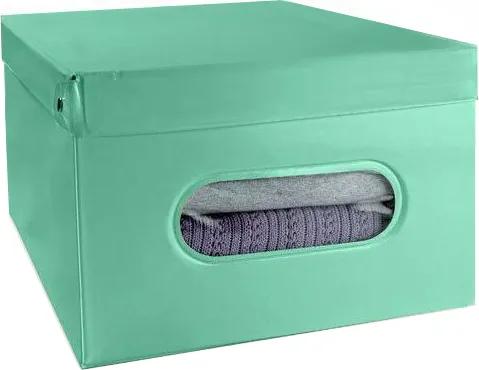 Box Compactor skládací úložný, PVC Nordic, 50 x 38.5 x 24 cm, zelený [6104114]
