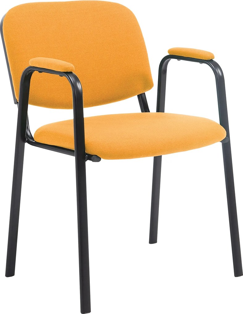 Konferenční židle Ken PRO látka – oranžová