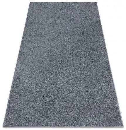 koberec, koberec metráž SANTA FE šedá 97 hladký, Jednotný jedno velikost 250x400 cm | krásné koberce cz
