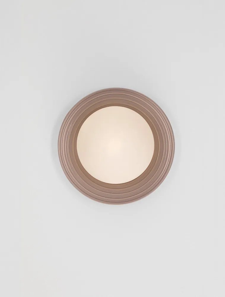 Světle hnědé keramické nástěnné svítidlo Orbique – Nova Luce