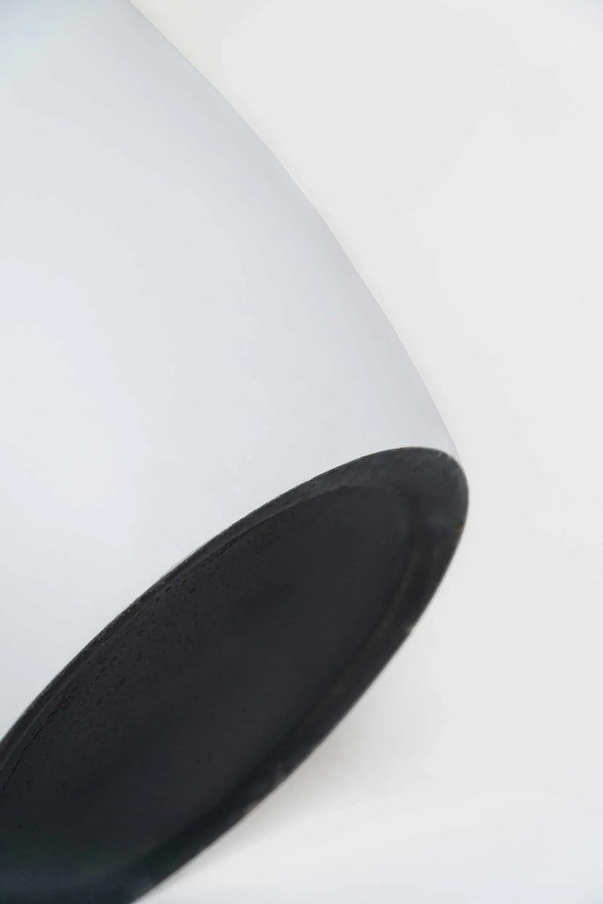 Vysoký květináč SOLERIO, sklolaminát, výška 120 cm, bílý mat, outlet