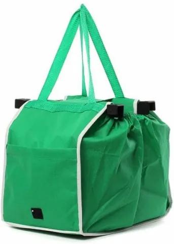 Nákupní taška do košíku, Zelená