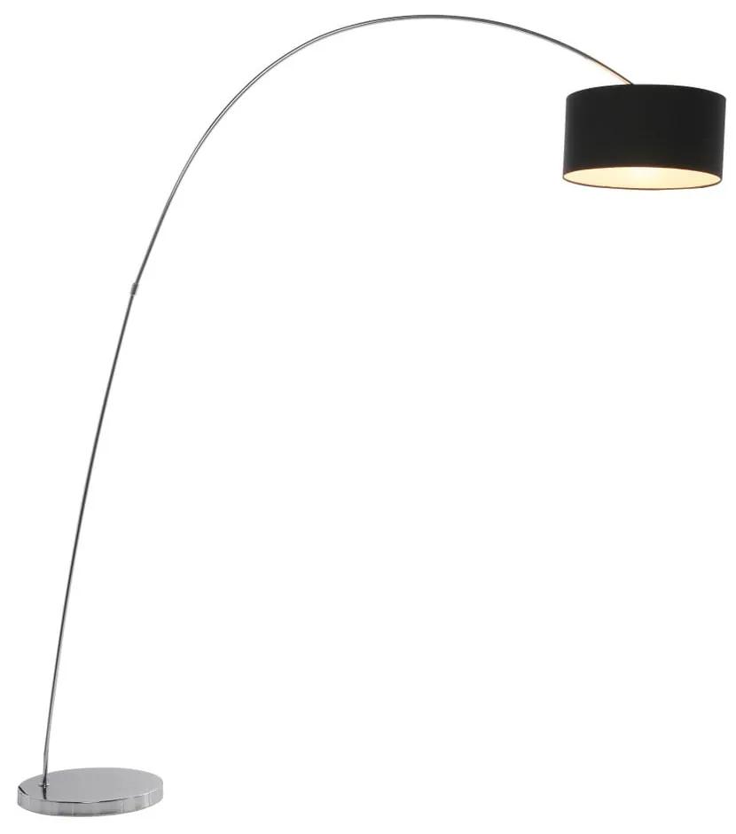 Černá stojací lampa Kare Design Gooseneck