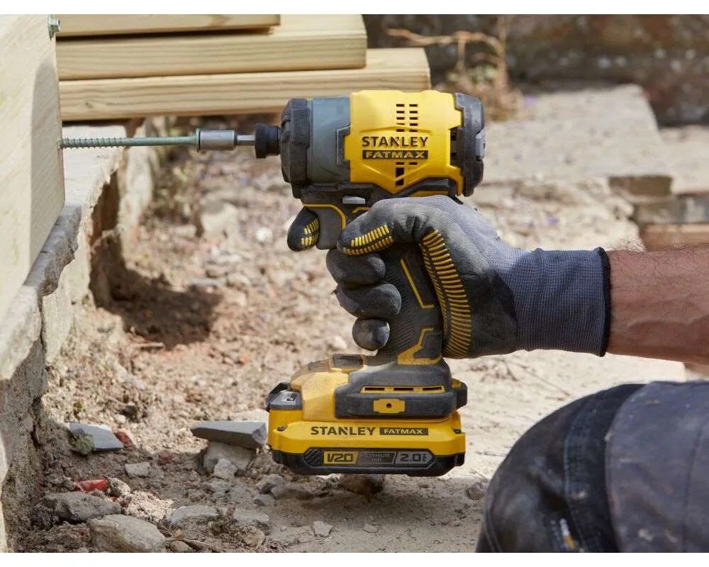 Aku kombinovaná sada 18V Stanley FatMax V20, 2x 2,0Ah