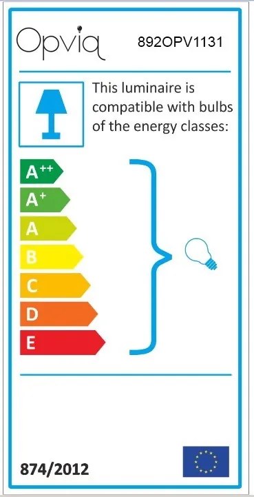 Stojací lampa Yildo 120 cm zlatá/bílá