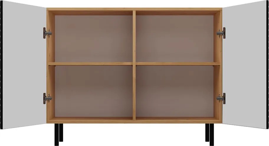 Komoda KAMA 2D artisan/černá