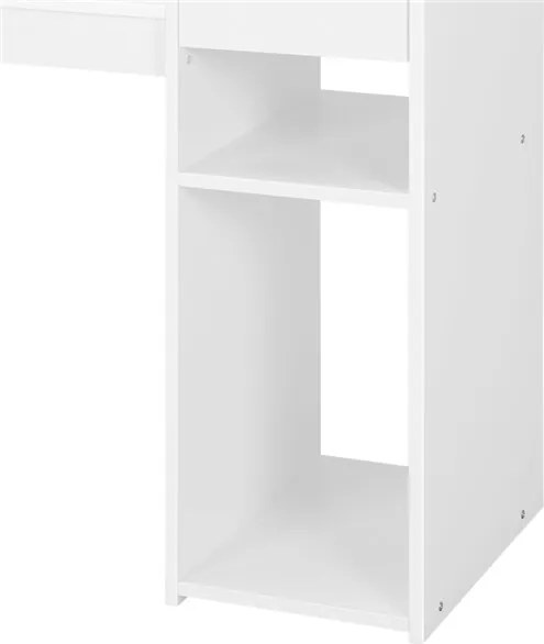 Psací stůl Yaheetech – bílá, 112 cm (délka) × 50 cm (šířka) × 82 cm (výška) (254234316789)