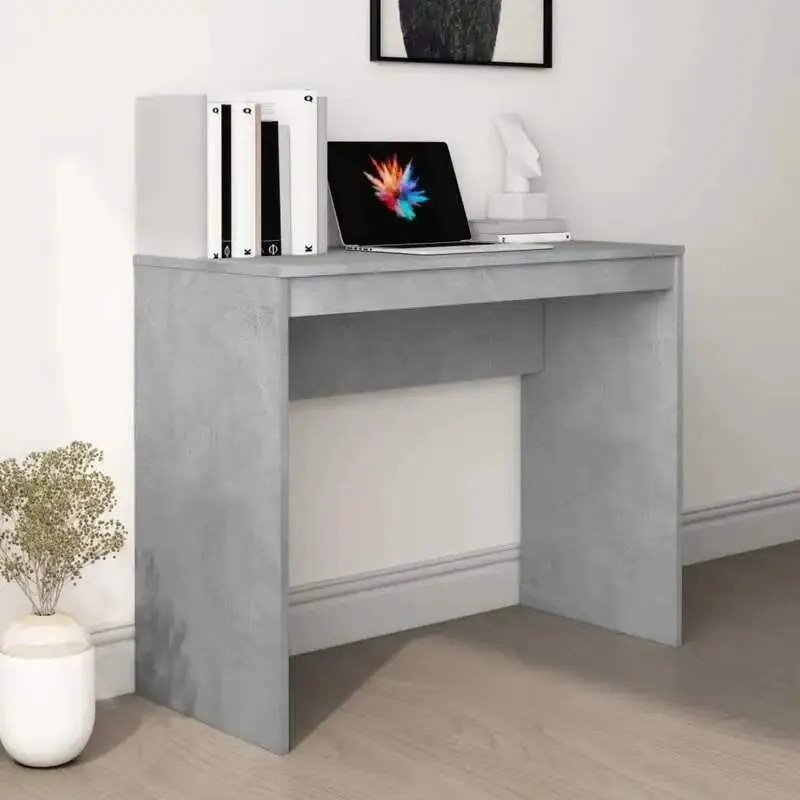 Psací, PC stůl, dřevo, beton, NoBi VERNER NEW