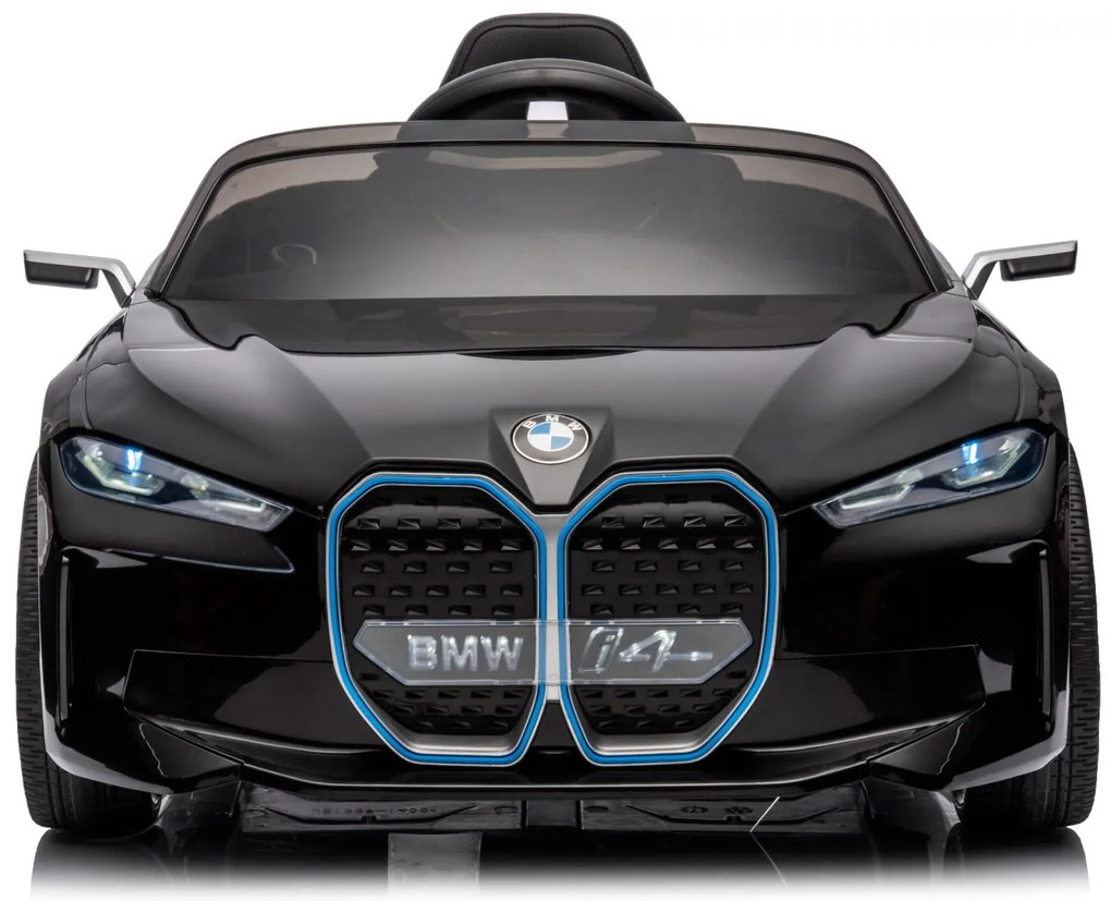 Dětské elektrické autíčko s dálkovým ovládáním BestBerg BBCC-20B – BMW i4 / nosnost 30 kg / Li-Ion baterie / černá