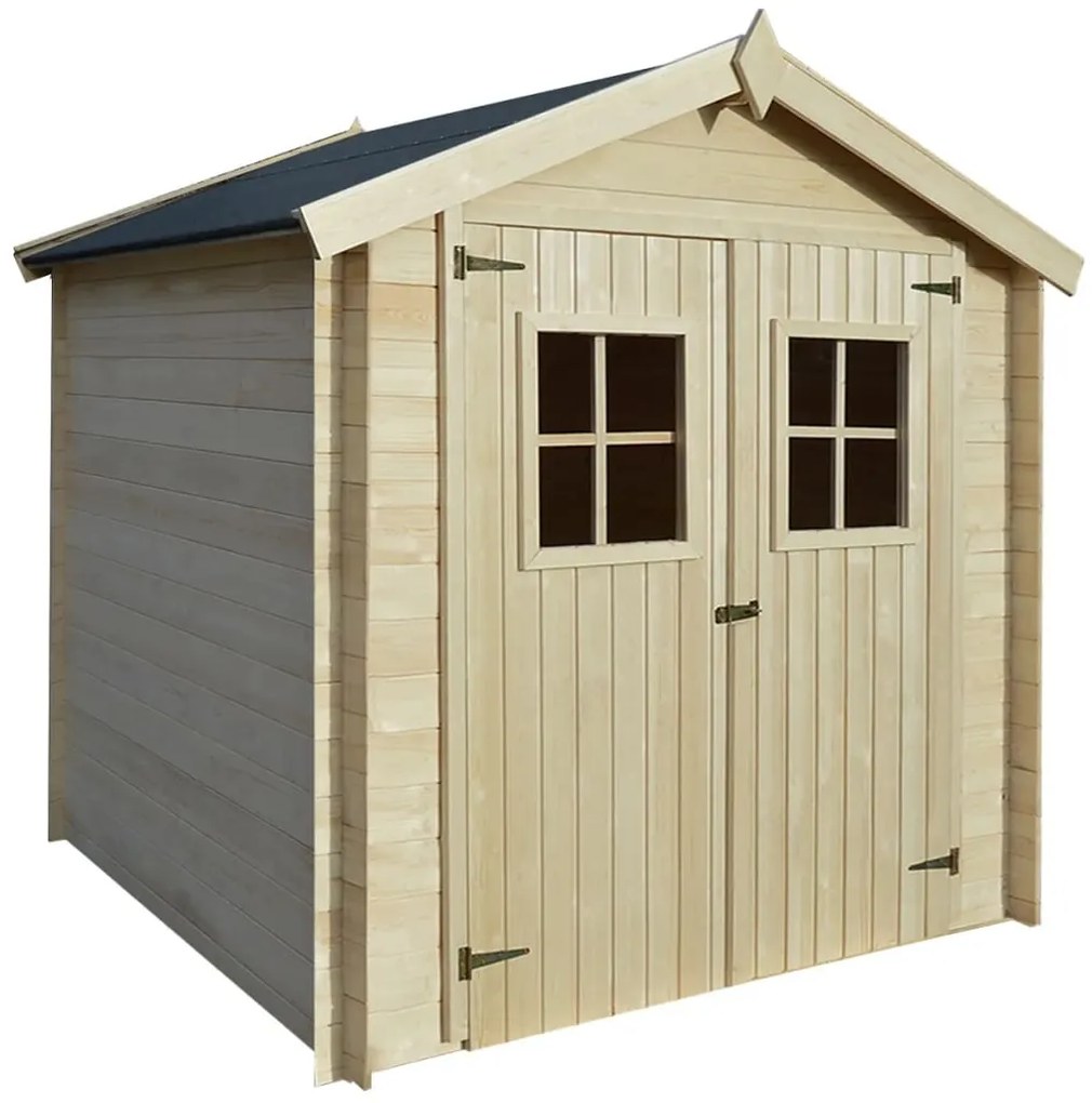 43621 vidaXL Zahradní domek / kůlna na dříví 2 x 2 m 19 mm dřevo