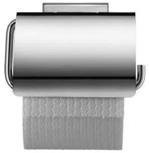 Duravit Karree - Držák toaletního papíru s krytem, chrom 0099551000