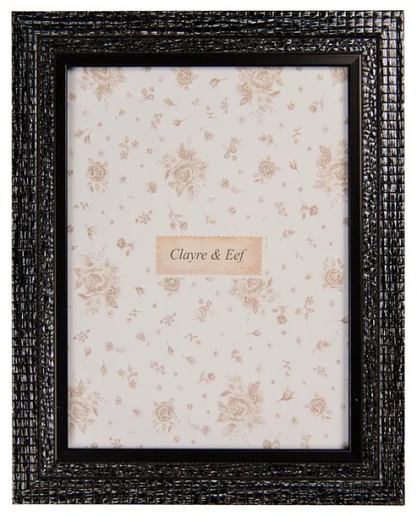 Černý fotorámeček Krakkelijn M – na fotografii o rozměru 13x18 cm