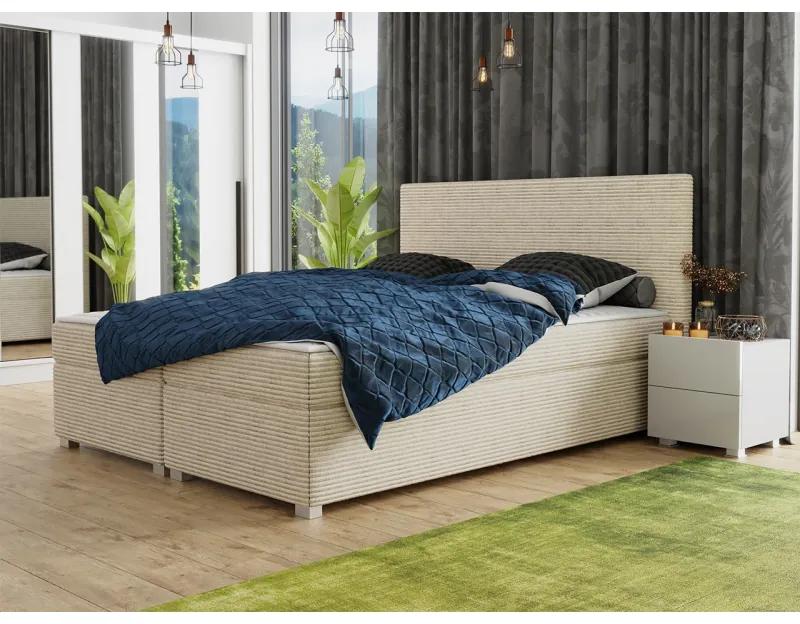 Kontinentálni postel Materenko, Rozměr postele: 160 x 200 cm, Potah: Poso 110