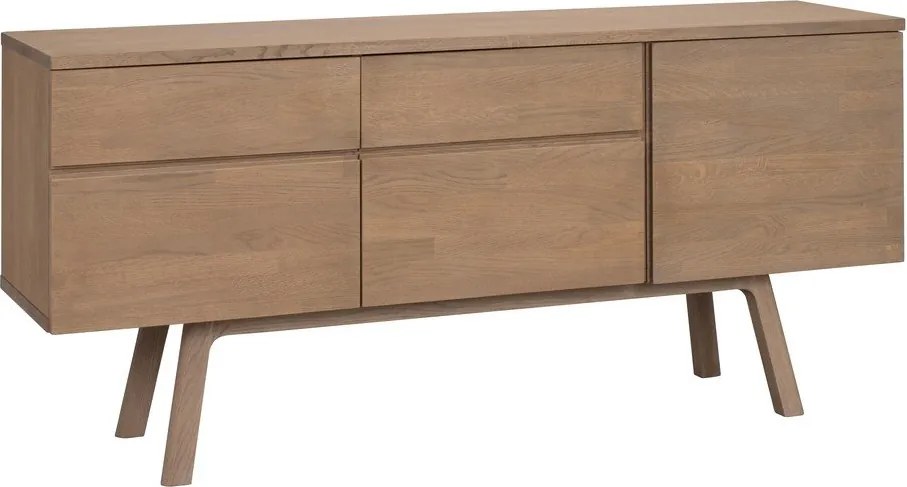 Komoda z dubového dřeva v přírodní barvě 170x77x42 cm Cleardale – Rowico