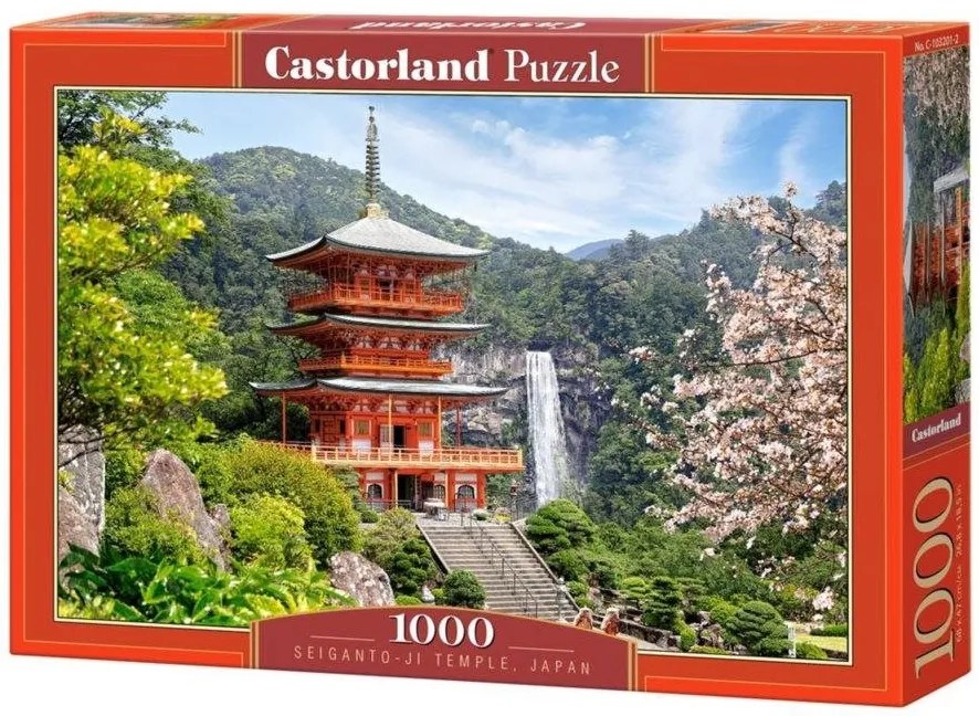 Castorland puzzle chrám seiganto-ji, japonsko 1000 dílků