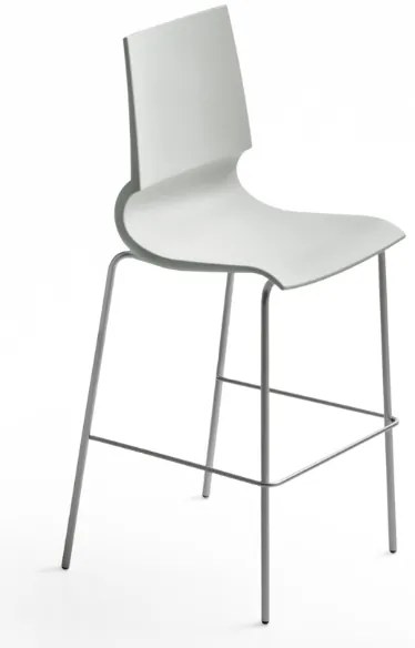 MAXDESIGN - Barová židle plastová RICCIOLINA