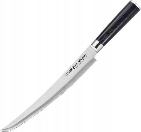 Samura Mo-V Nůž Slicing Tanto 240 mm Ocel AUS-8, rukojeť G-10