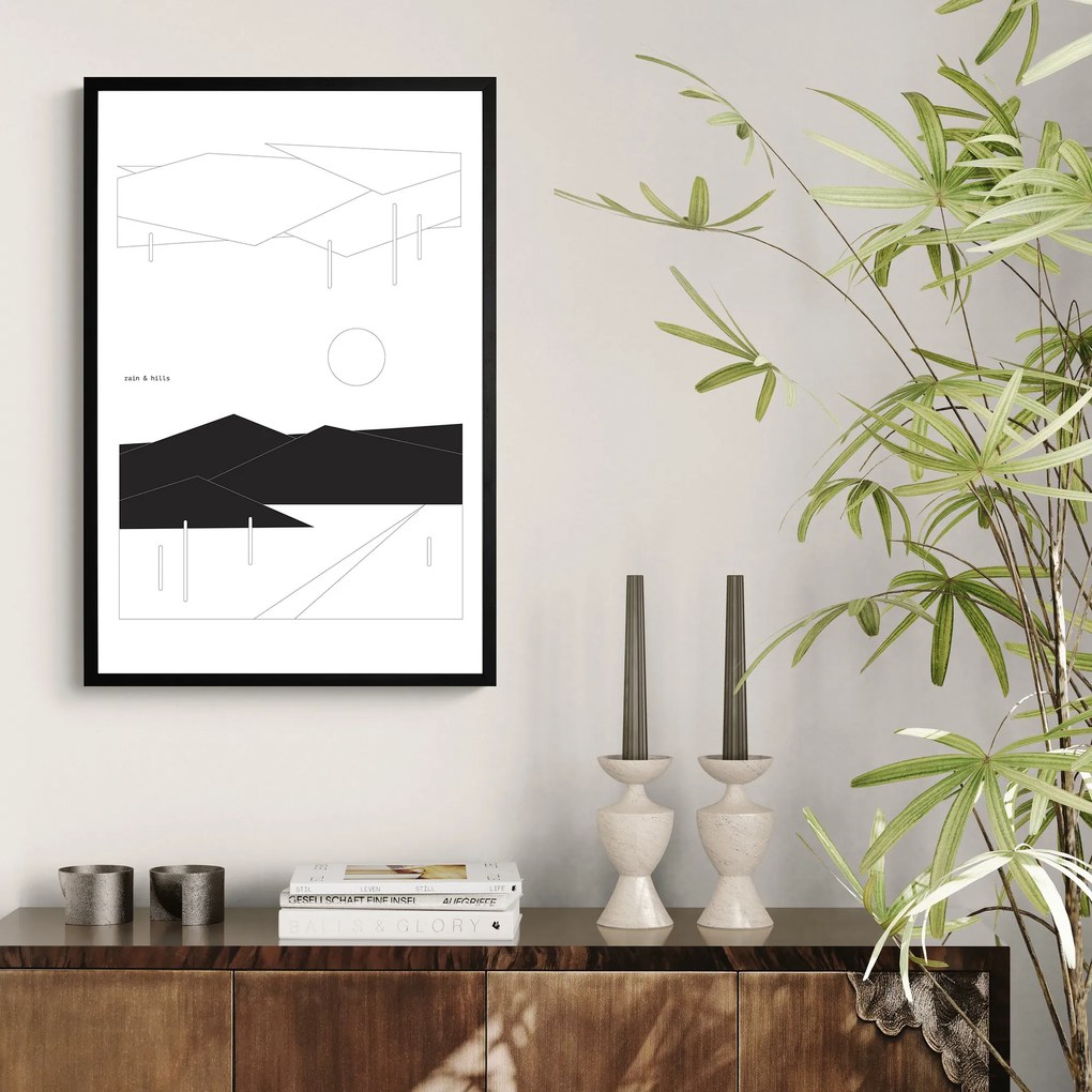 Ondřej Tejkl | Above Below Rám: Černý, Velikost: 40 x 30 cm