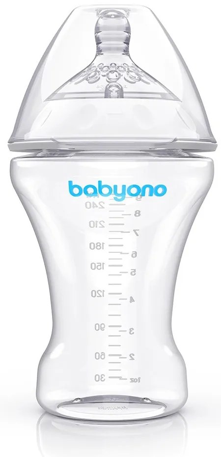 Antikoliková láhev Baby Ono 260 ml Barva: transparentní