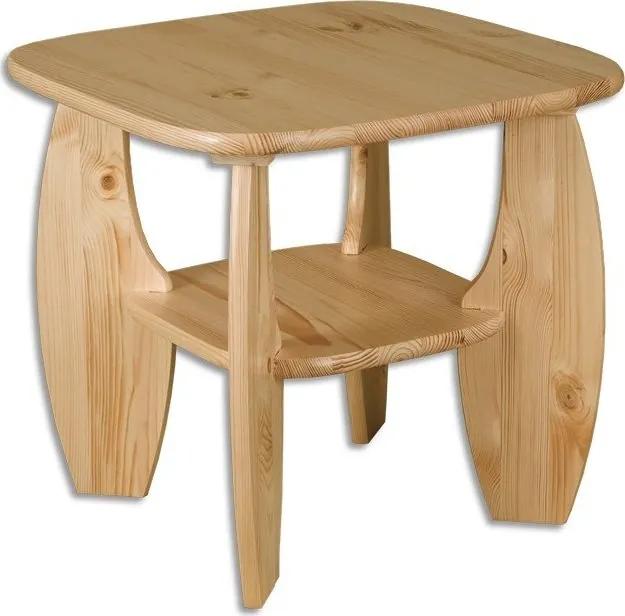 Casarredo - Komfort nábytek Konferenční stolek TS-115 masiv | barva: moření ořech