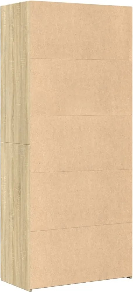 Skříň highboard dub sonoma 80 x 42,5 x 185 cm kompozitní dřevo 3281436