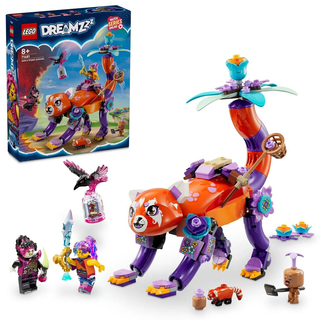 Lego stavebnice lego dreamzzz 71481 izzie a její snová zvířátka