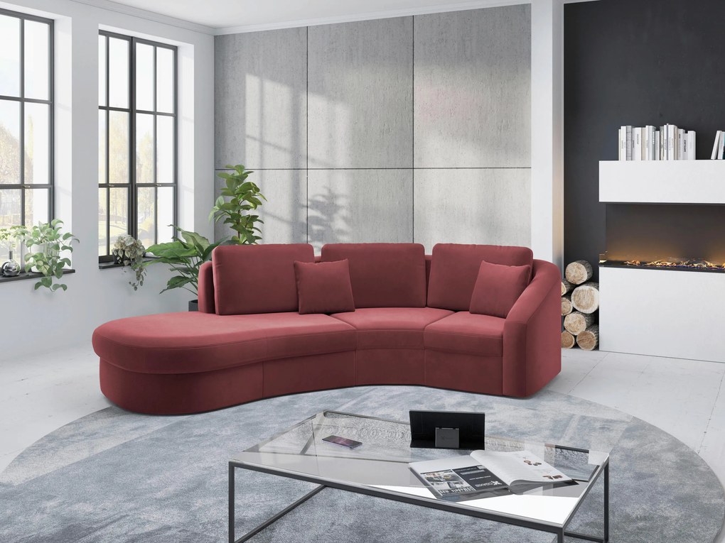XXXLutz ROHOVÁ SEDAČKA, textil, lilková Sit & More - Sedací soupravy - 000144017406