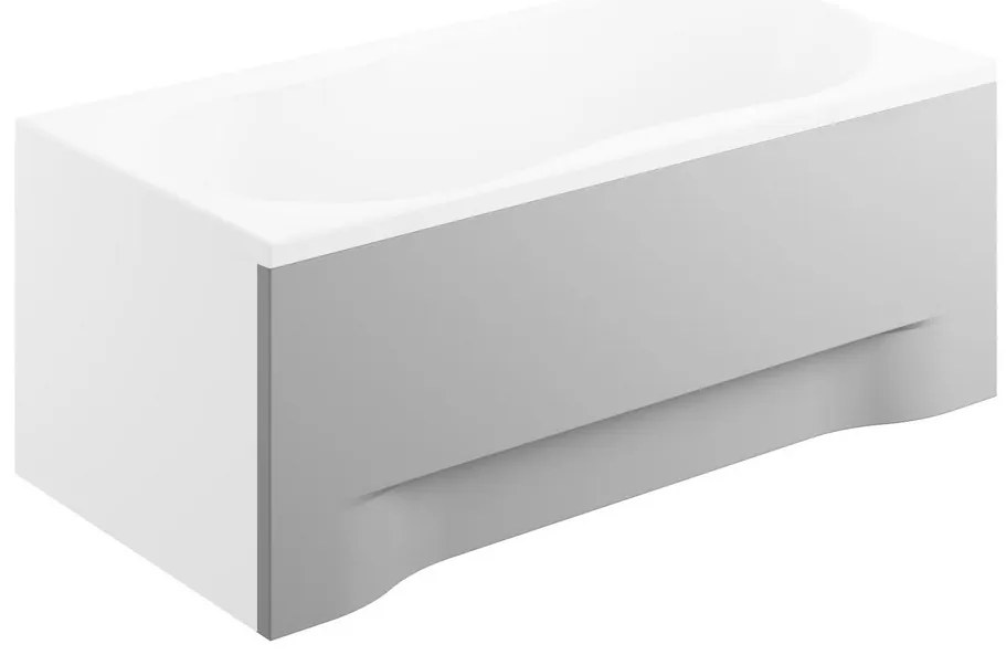 Univerzální čelní krycí panel bílý k obdélníkové vaně Polimat Rozměry (cm): 150x51 - pro vany: CAPRI NEW 150x70 / CLASSIC 150x70 / ELZA 150x70 / GRACJA 150x70 / LUX 150x75