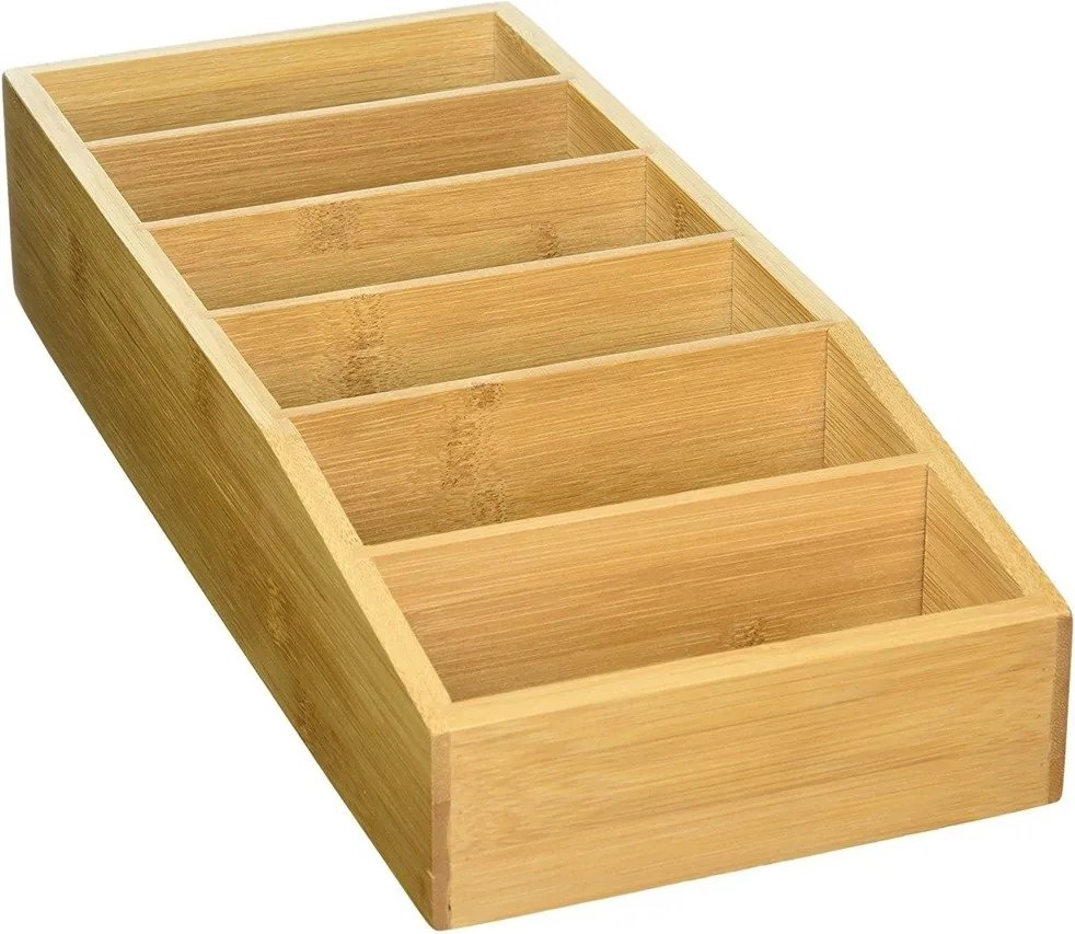 Úložný box na koření, bambus