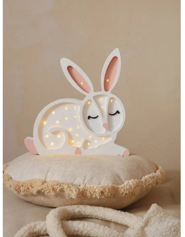 Little Lights Lampa Bunny Snow White