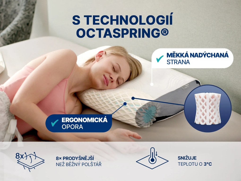 Dormeo Air+ Smart polštář 40x60 cm 40x60 cm