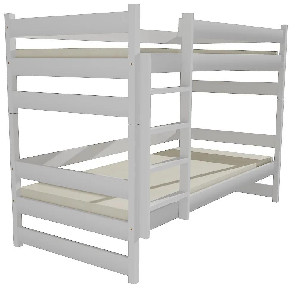 Patrová postel PP 014 80 x 200 cm - bílá