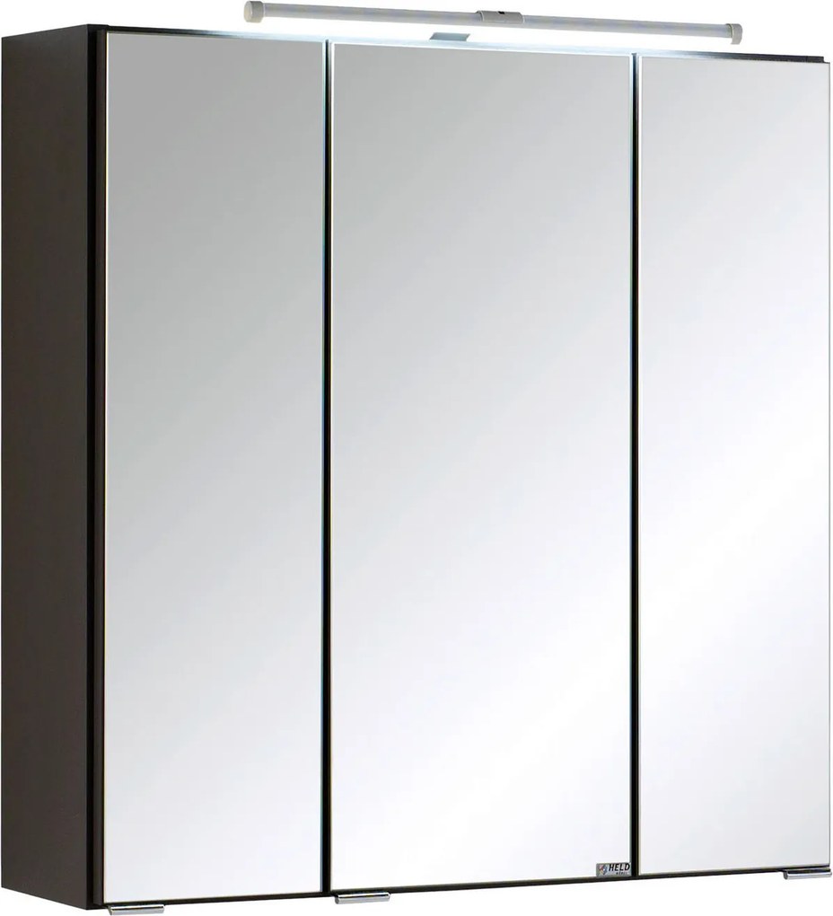 XXXLutz ZRCADLOVÁ SKŘÍŇKA, barvy grafitu, 60/64/20 cm Held - Online Only koupelnové skříňky - 000307002418