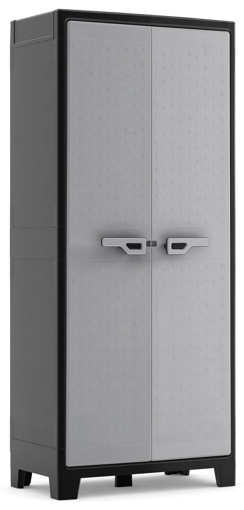 KIS Titan 009761BKGL Skříň vysoká, dělená, šířka 80 cm