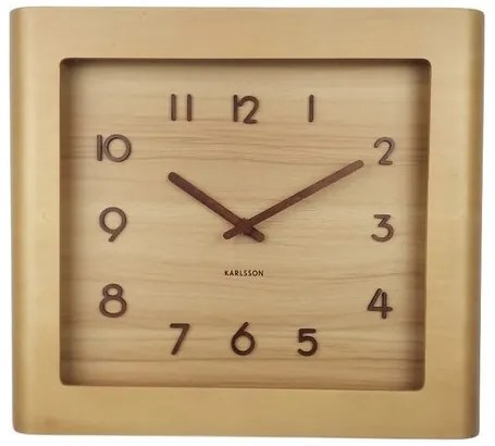 Karlsson 5959WD designové nástěnné hodiny 29 x 33 cm