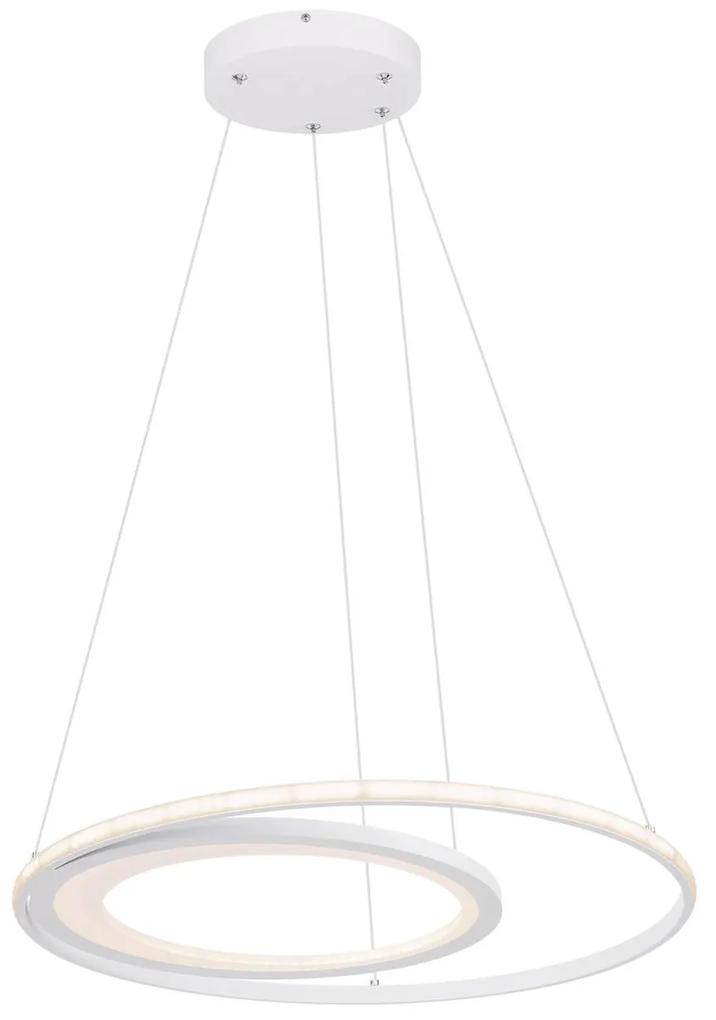 Závěsné osvětlení LED osvětlení FENNA, 60W, teplá bílá-studená bílá, 58,7cm, kulaté Globo FENNA 67120-60H