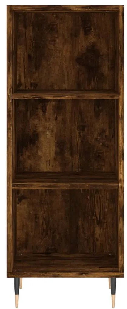 Skříň highboard kouřový dub 34,5 x 34 x 180 cm kompozitní dřevo