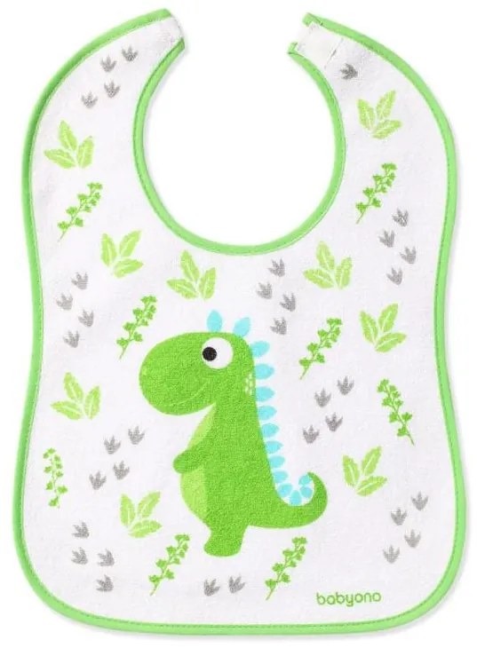 BabyOno Bryndák froté Baby Ono 26cm x 36cm Dino